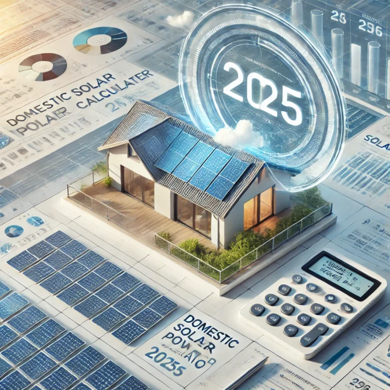 Meta Title: Domestic Solar Power Calculator for Indian Homes 2025
